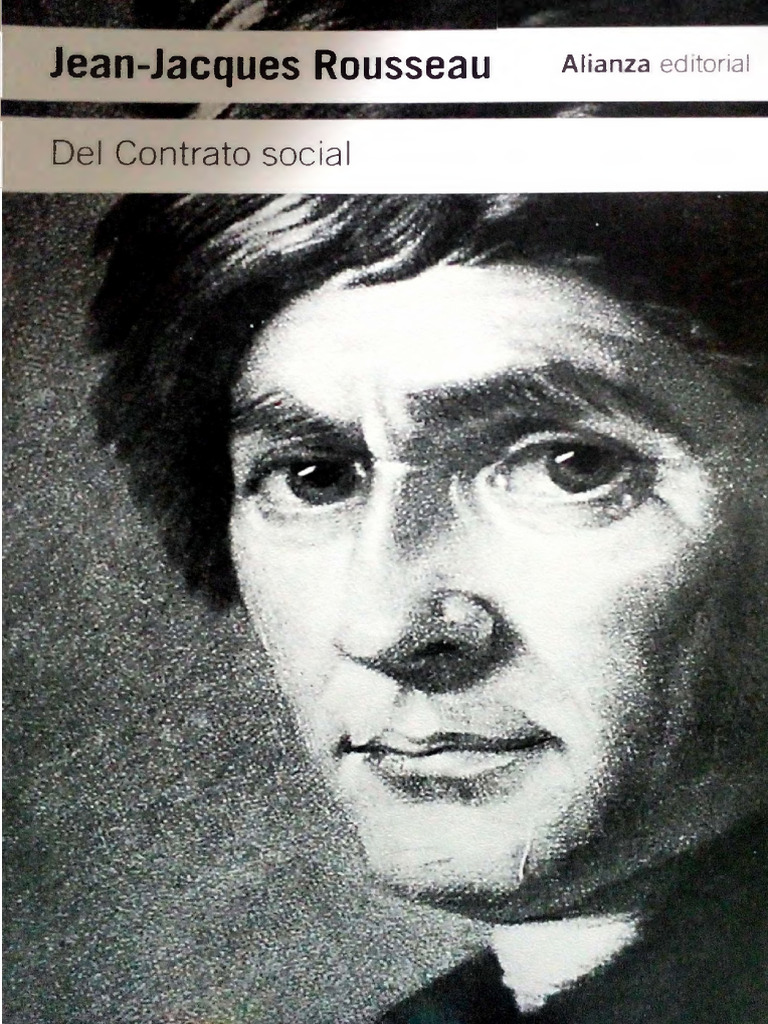 Rousseau, Jean-Jacques (2021) - Del Contrato Social | PDF