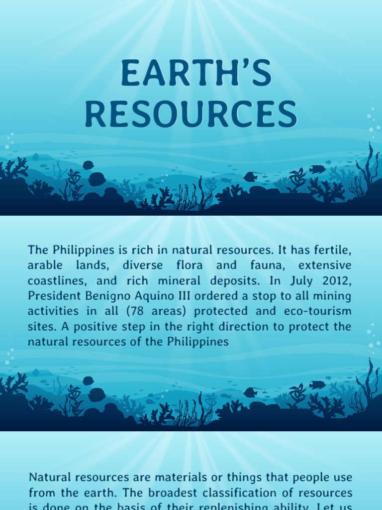 q4 m2l1 Earths Resources | PDF