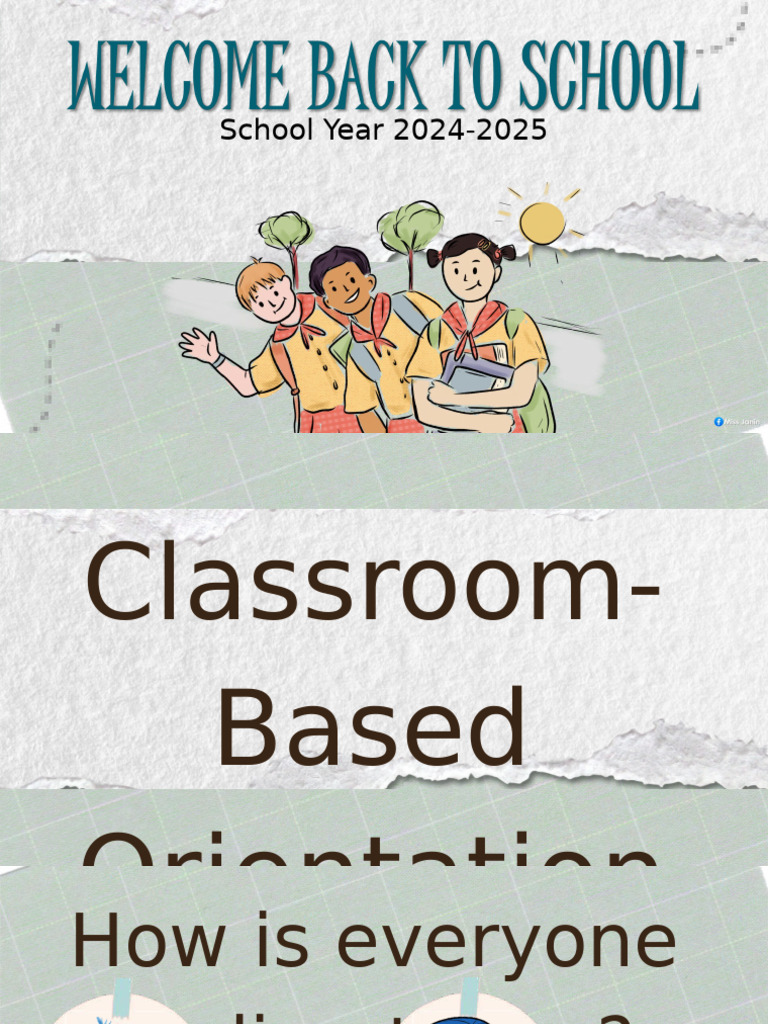 JHS SHS Back to School 2024-2025.pptx | PDF