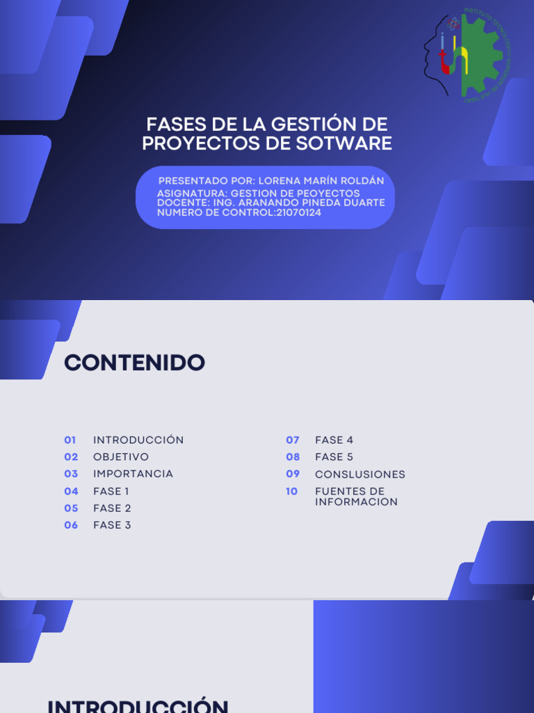 Presentación Proyecto de Negocios Moderno Azul | PDF