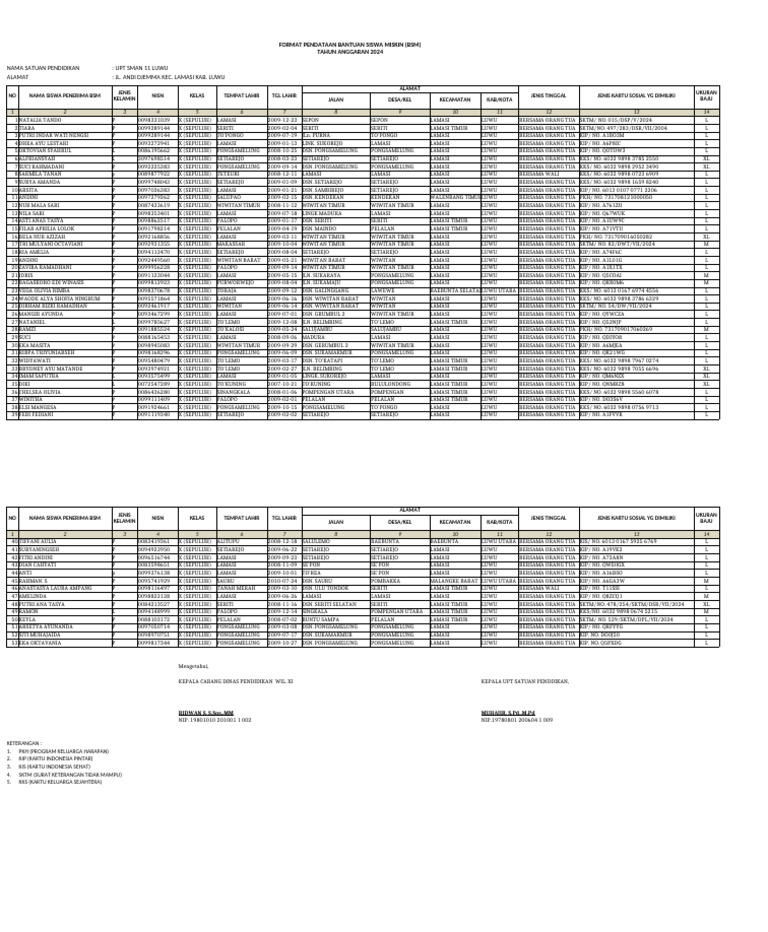 BSM_SMAN 11 LUWU | PDF