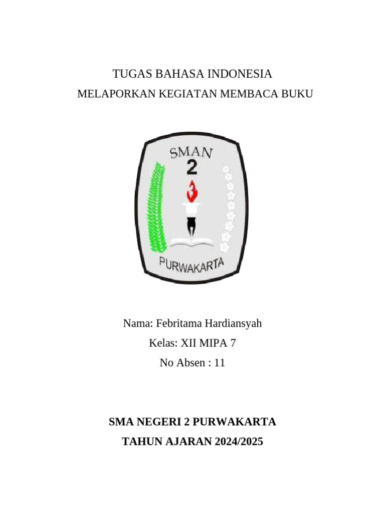 Laporan Membaca Anak Rantau | PDF