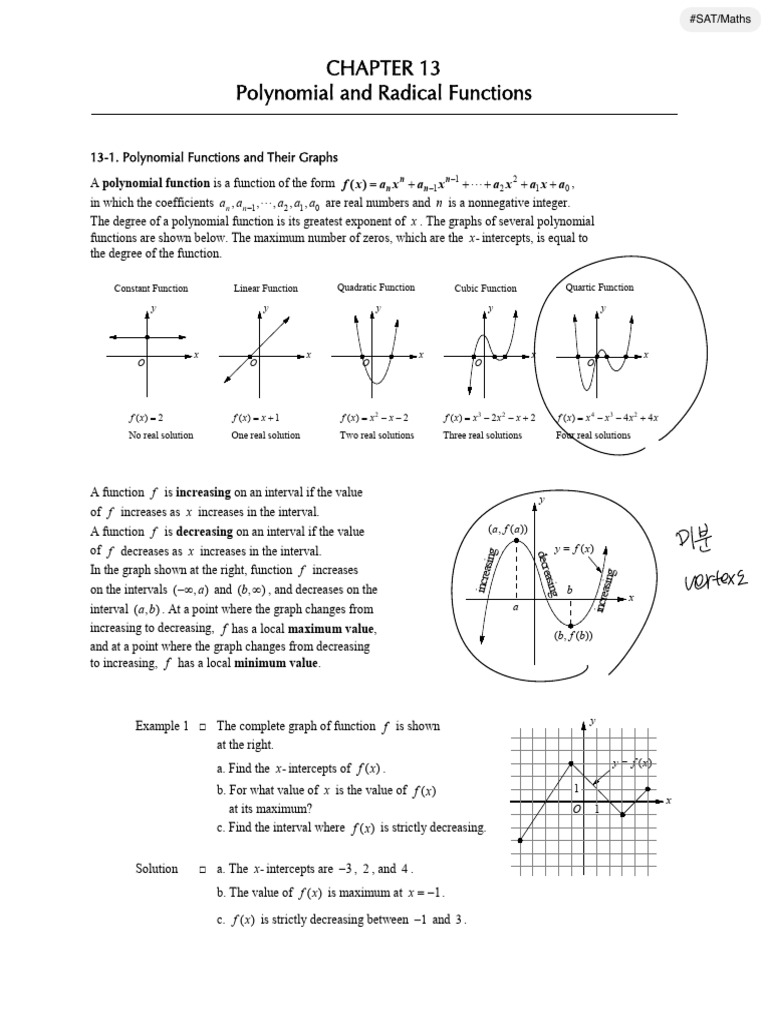 Acing The New SAT Math PDF Book Chapter 13 | PDF