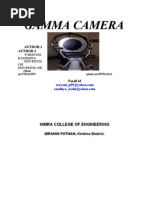 Gamma Camera Overview and Diagram | PDF | Gamma Ray | Electromagnetic ...