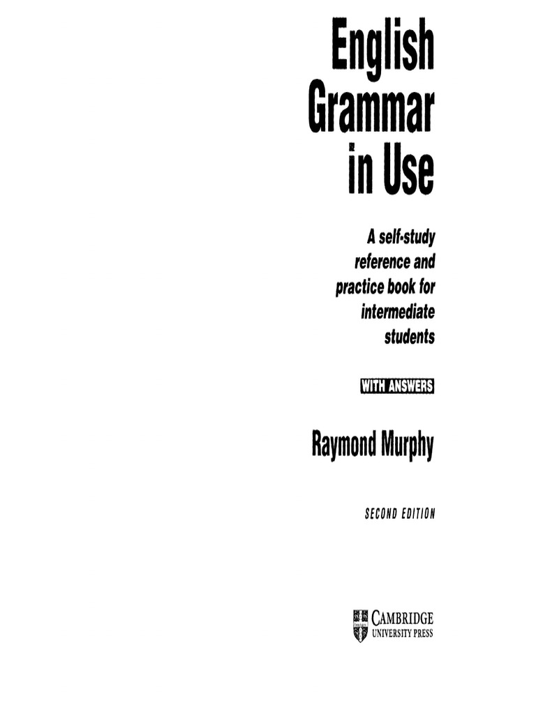 English Grammar in Use (2nd Ed) | PDF