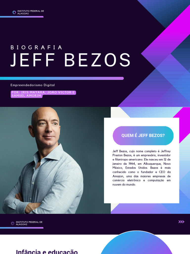 Biografia Jeff Bezos | PDF