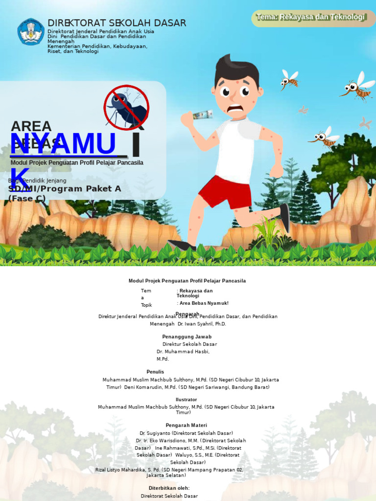 Modul Projek - Area Bebas Nyamuk! - Fase C | PDF
