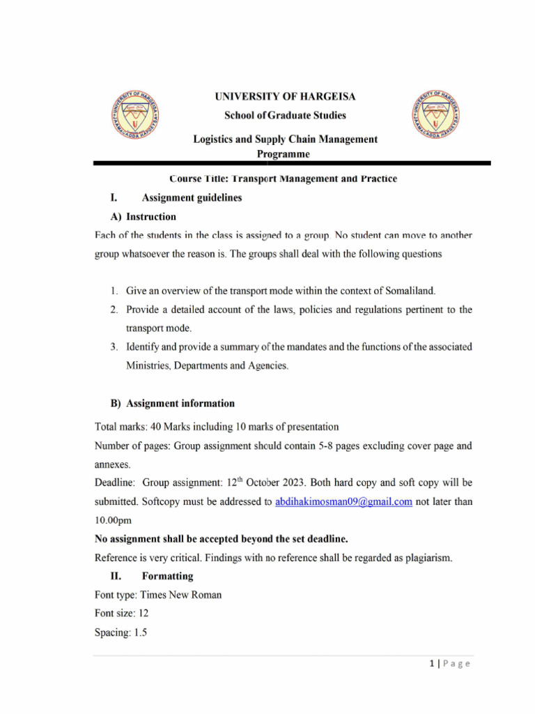 01 10 23 Group Assignment | PDF