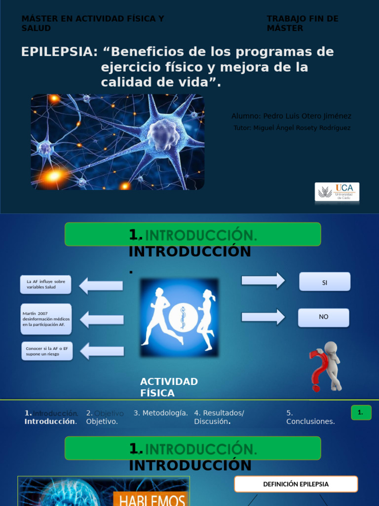 Presentación Beneficios Programas AF en Epilepsia | PDF