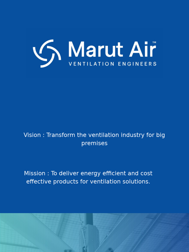 Final - Marut Air Intro PPT - Marut Air Systems Pvt. Ltd. | PDF