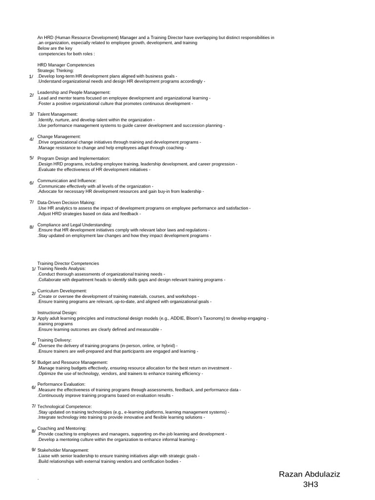 Razan Abdulaziz 3H3 | PDF