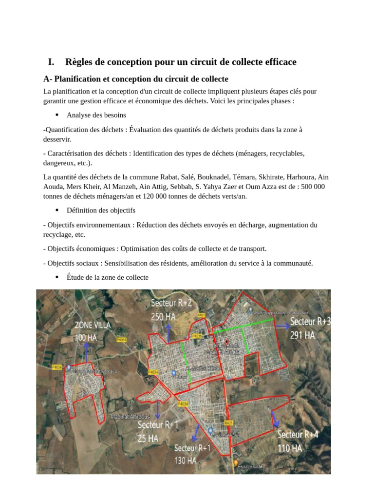 Règles de conception pour un circuit de collecte efficace | PDF