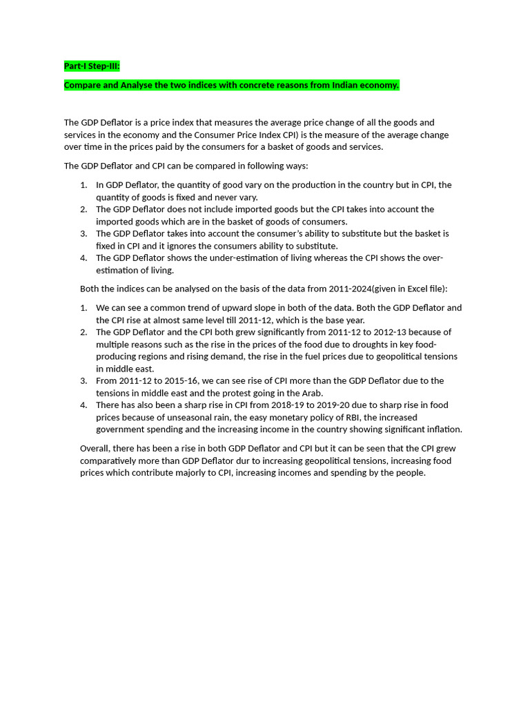 UM Macroeconomics Assignment | PDF