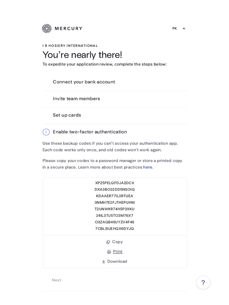 Mercury _ Banking for Startups | PDF