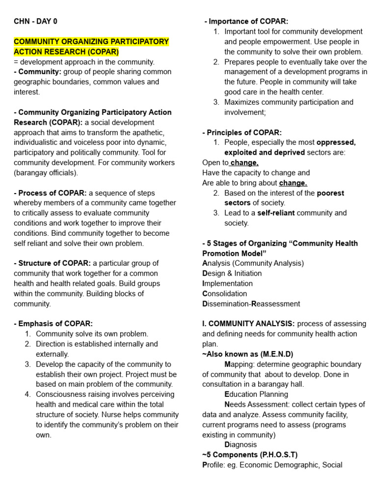 Ca 1 - CHN 123 | PDF