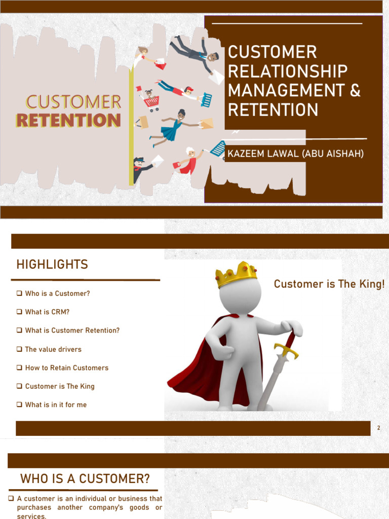 Customer Retention Strategies for Businesses | PDF | Customer ...