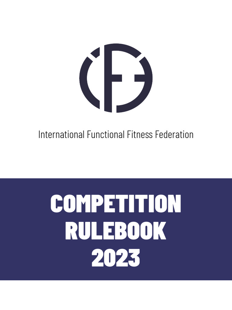 2023 If3 Competition Rulebook | PDF