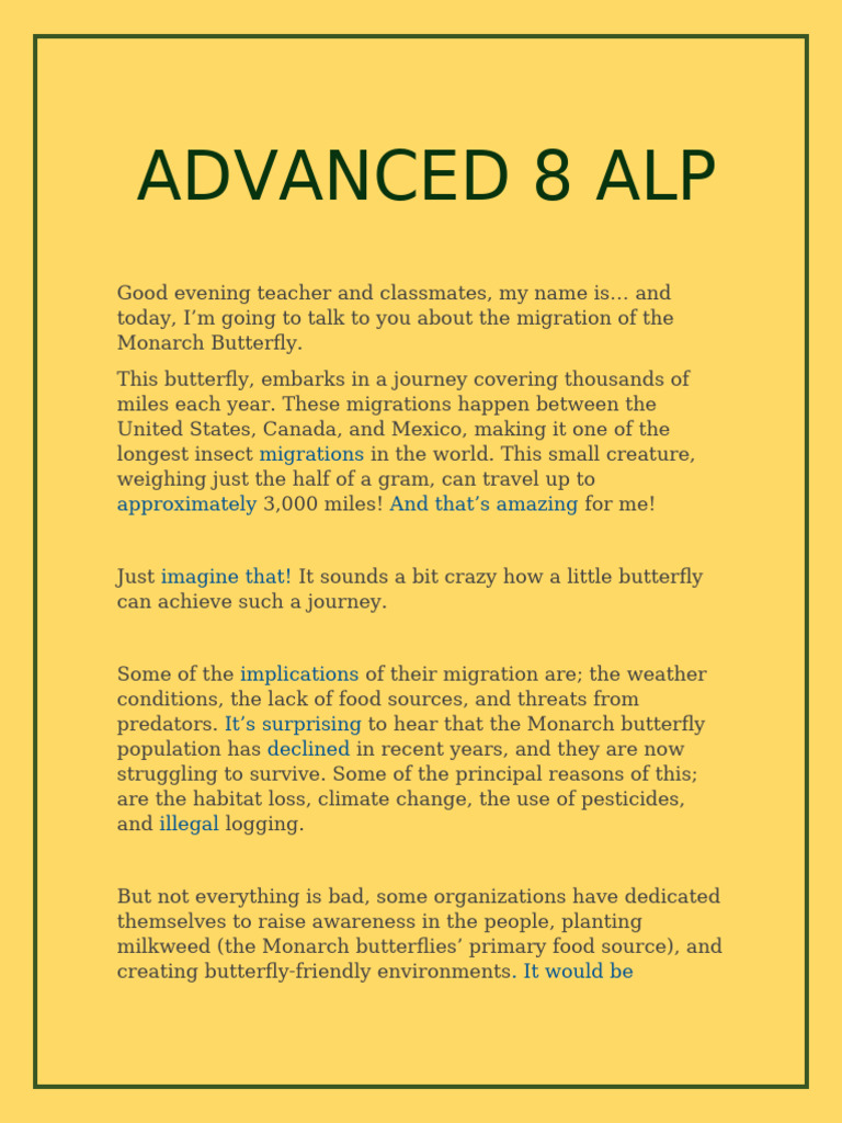 A7 Alp Presentation | PDF