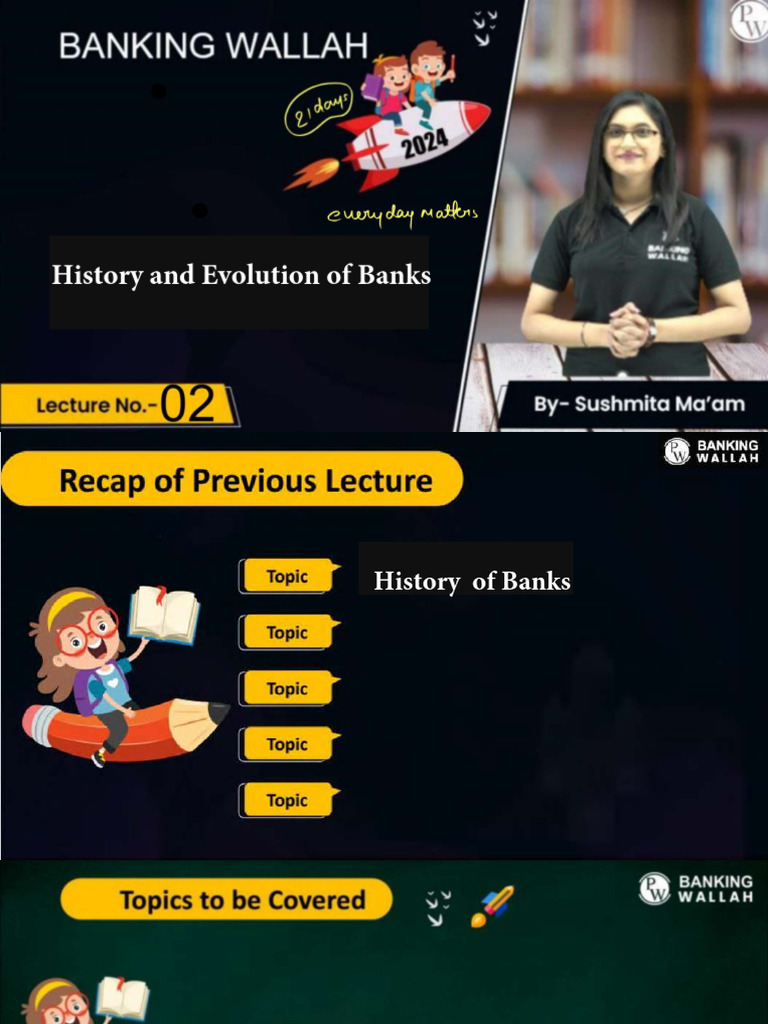 History and Evolution of Banks | PDF