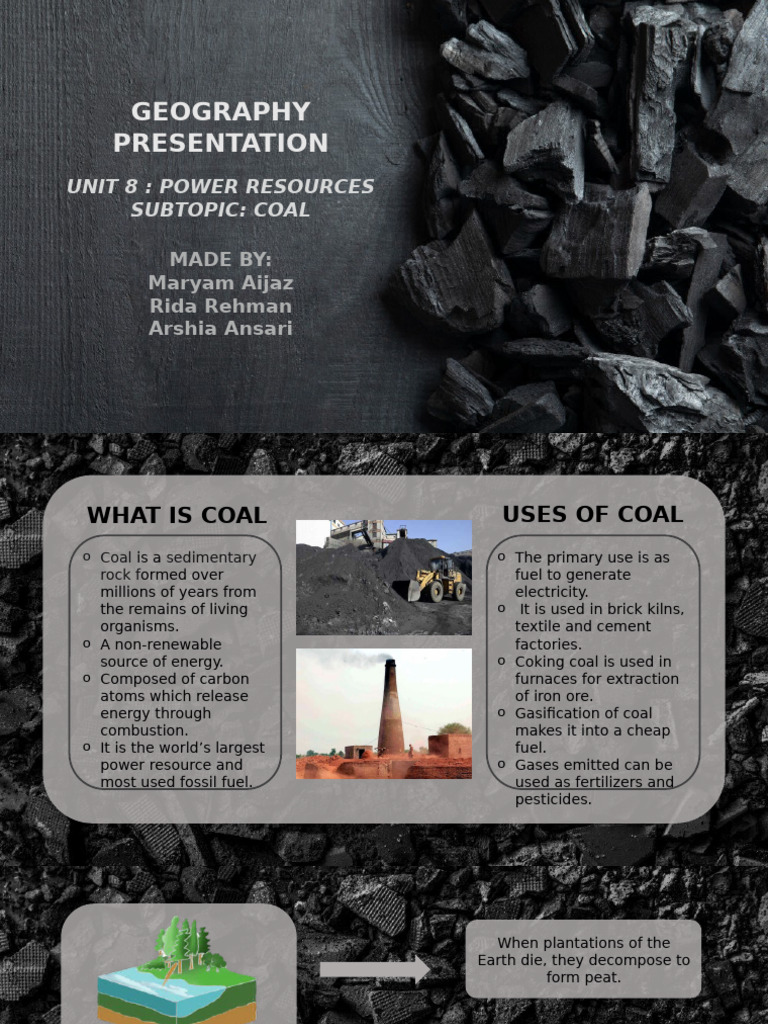 Power Resources (Coal) Presentation | PDF