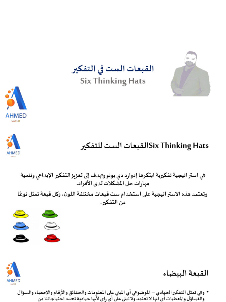 Six Thinking Hats | PDF
