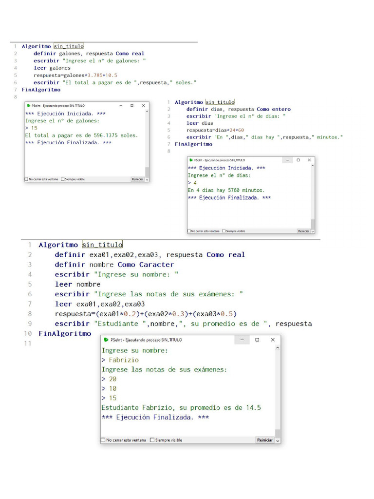 Algoritmos Semana 4 | PDF