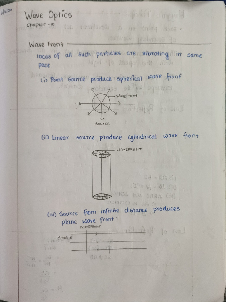 Wave Optics - Physics | PDF