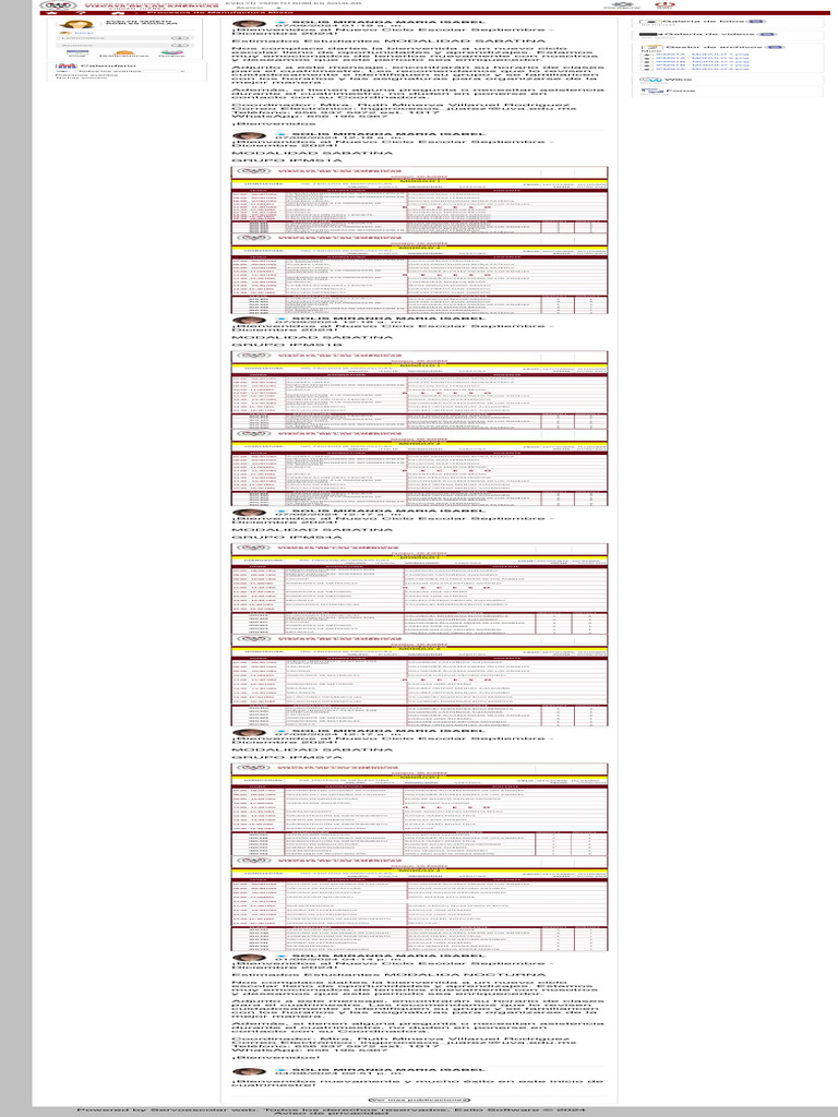 Servoescolar Web | PDF