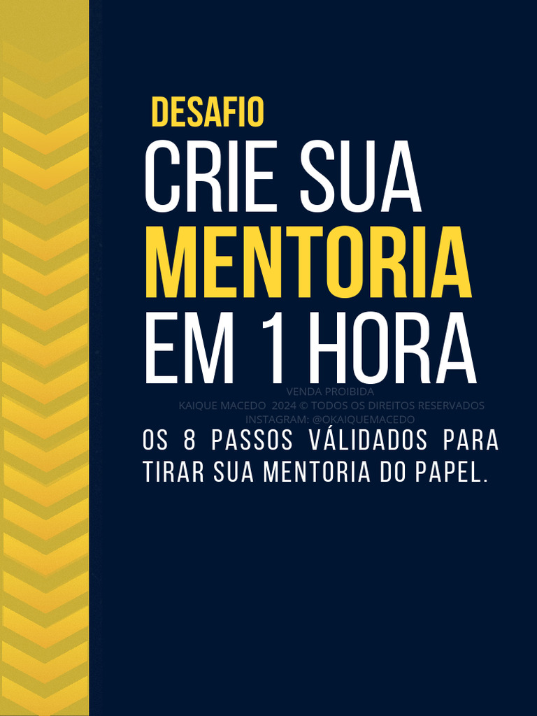 Ebook Crie Sua Mentoria | PDF
