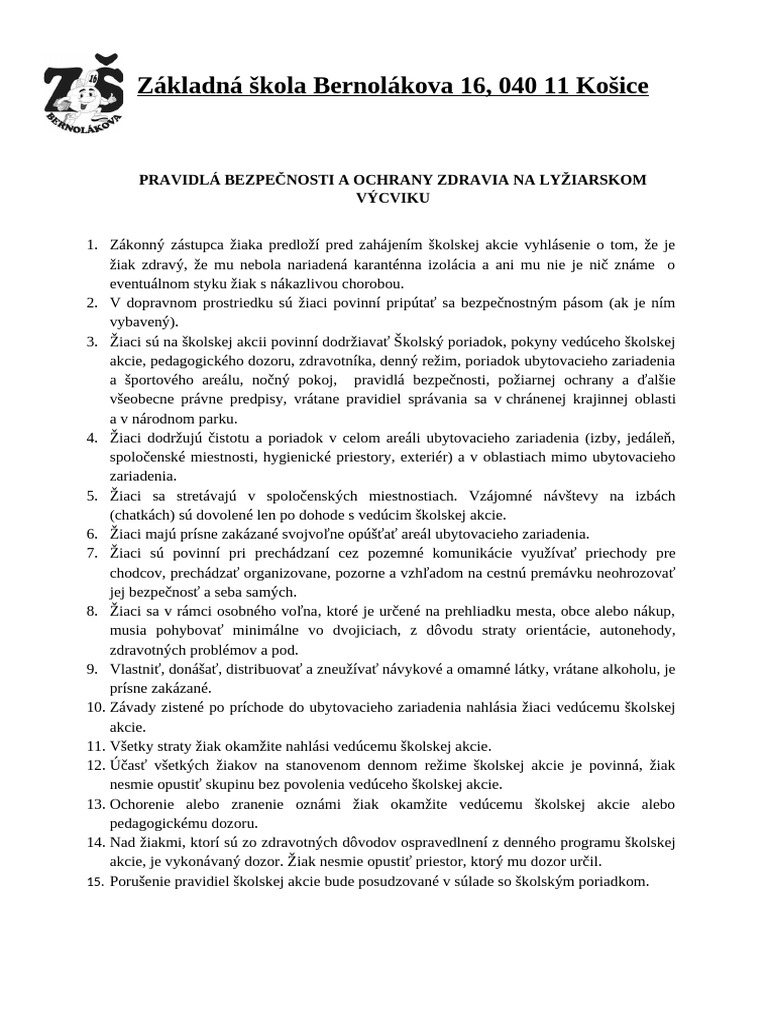 6 - Pravidla o BOZP, DV A PO | PDF