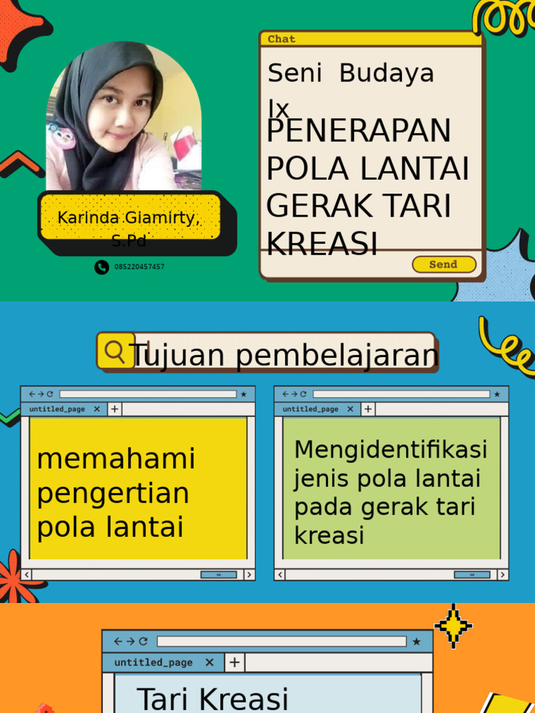 SENI TARI GIA Presentation | PDF