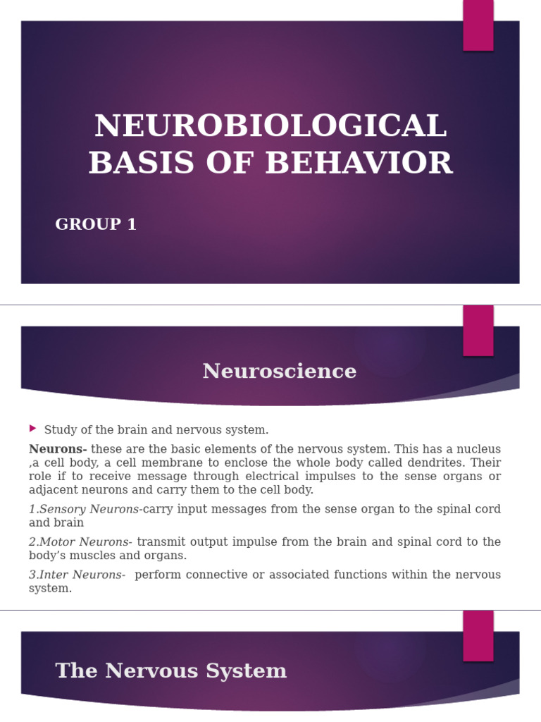 Neurobiological Science | PDF