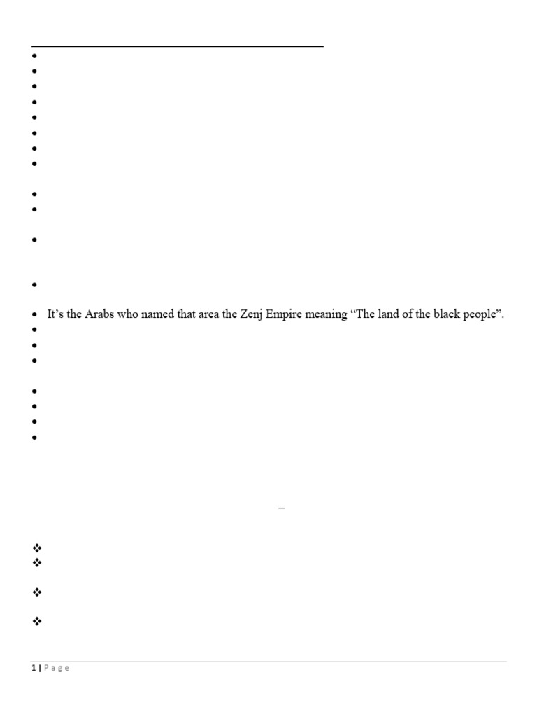 s1 - s4 o Level History Paper 1 Notes | PDF