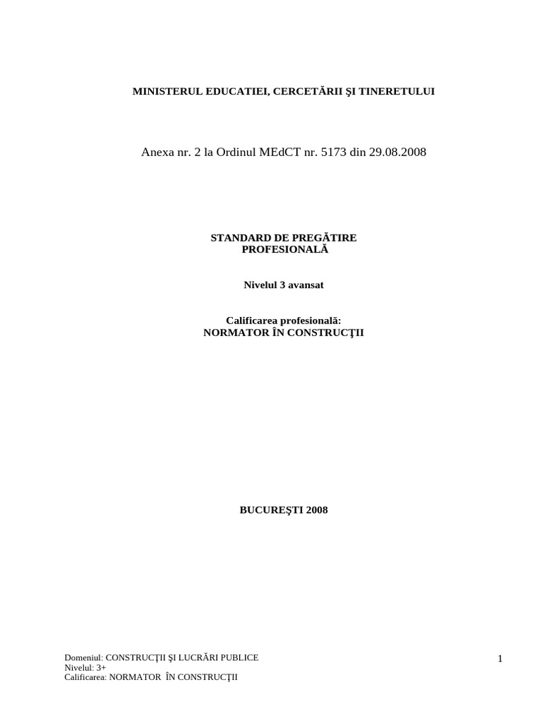 SPP Normator in Constructii | PDF