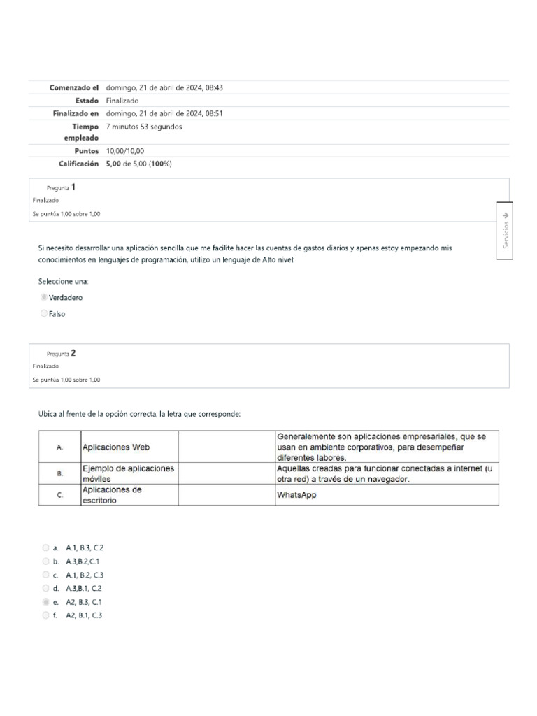 Actividad 5 - Mi Sitio Web Con HTML y CSS - Revision Del Intento | PDF