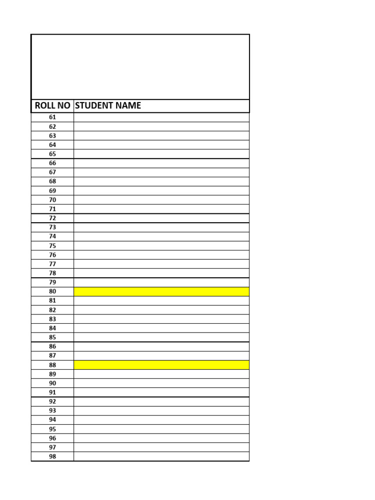 Se - Div-B - Comp - Roll List - 2024-25 | PDF
