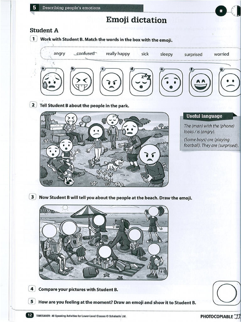 05 Describing Peoples Emotions | PDF