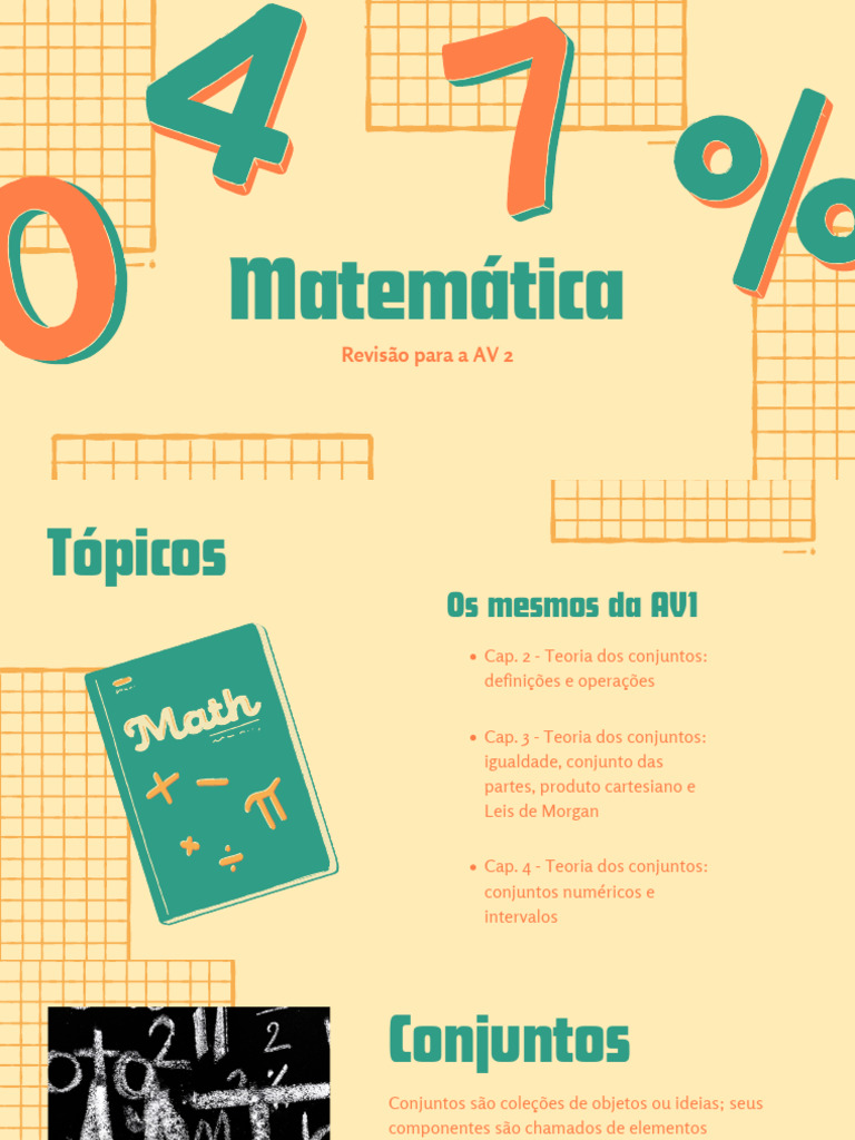 Matemática Revisão para A AV2 | PDF