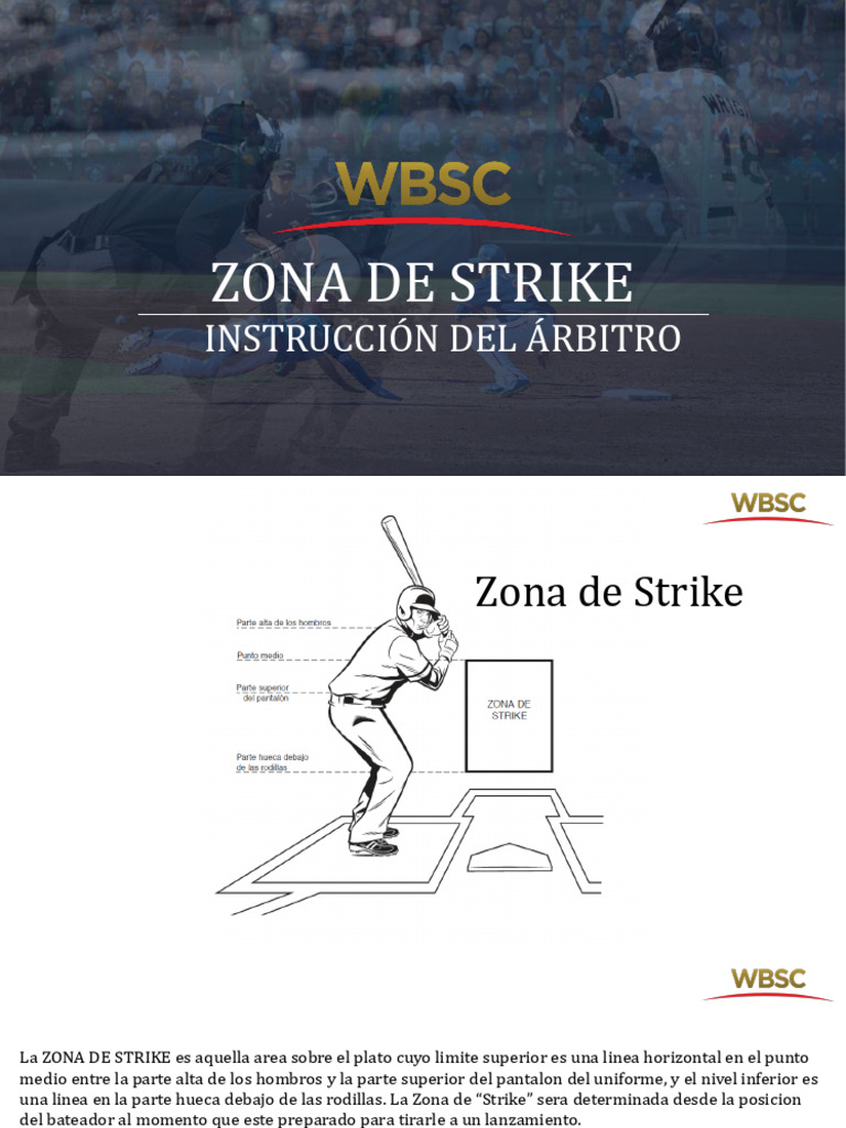 Zona Se Strike - Instruccion Del Arbitro | PDF