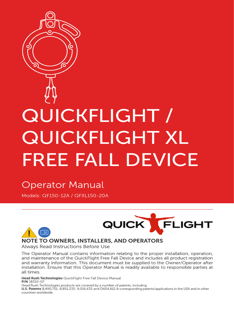 Quick flight XL Operation Manual 2022 | PDF