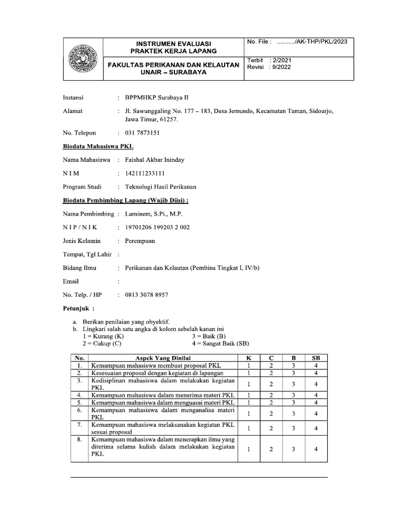 Borang | PDF