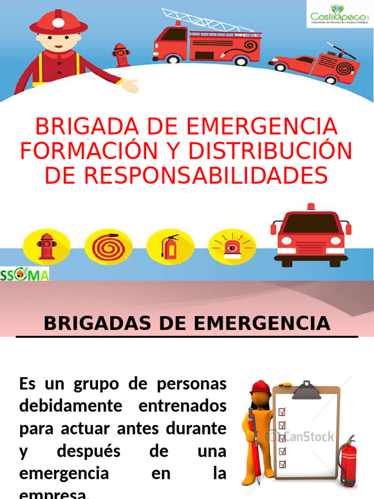 Brigada de Emergencia. Formacion y Distribución de Responsabilidades | PDF