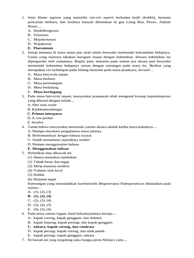 10 Soal A PAS Ganjil 2023 2024 | PDF