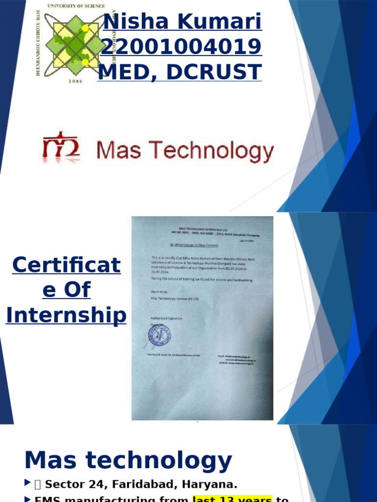 Mas Technology | PDF