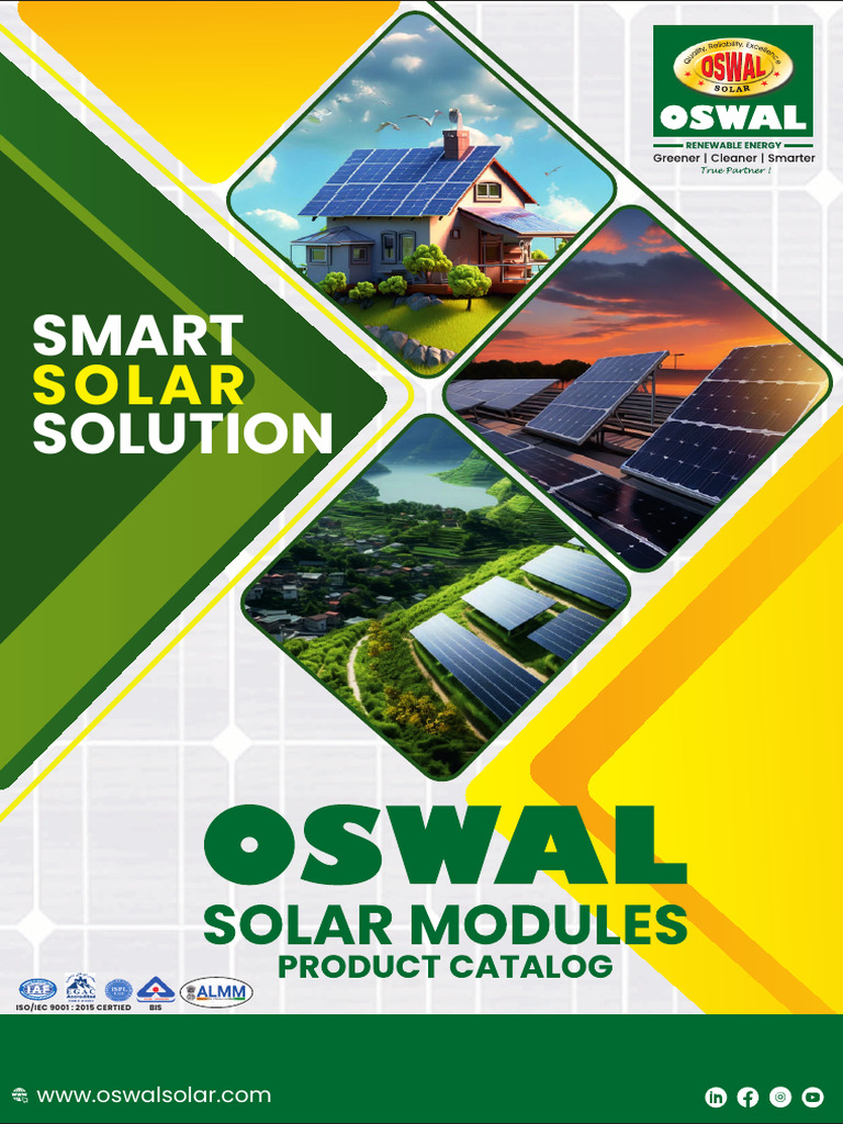 Oswal Solar Catalog | PDF