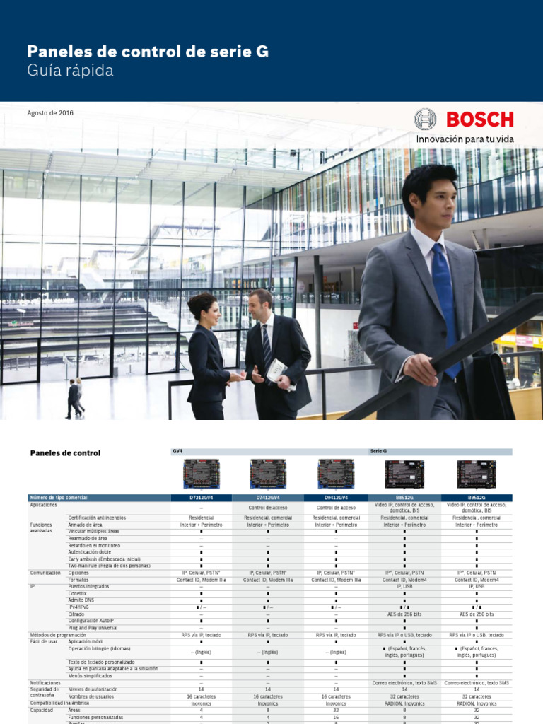 Bosch G Series Quick Commercial Brochure esES 23390517387 | PDF ...
