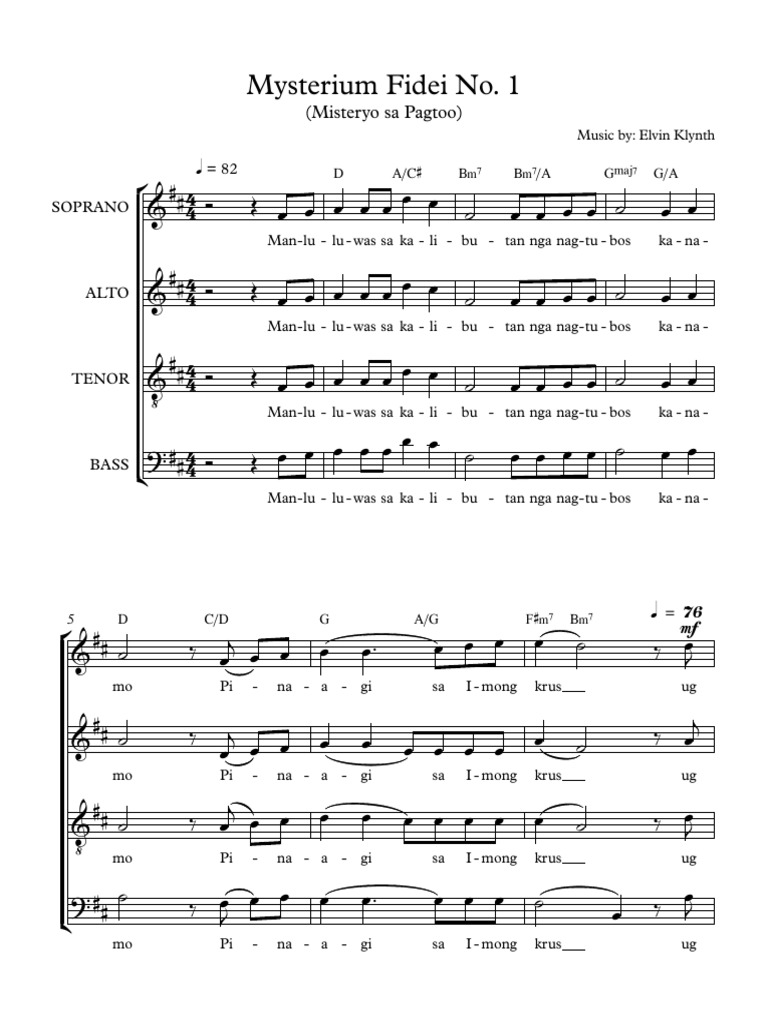Mysterium Fidei No 1 | PDF