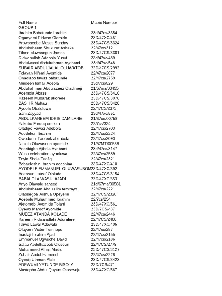 CSC 204 Final Grouping Project | PDF CSC 204 Final Grouping Project | PDF