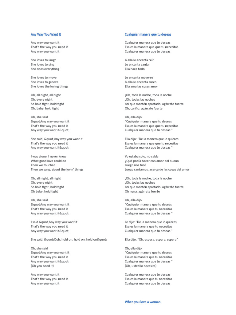 journey canciones | PDF