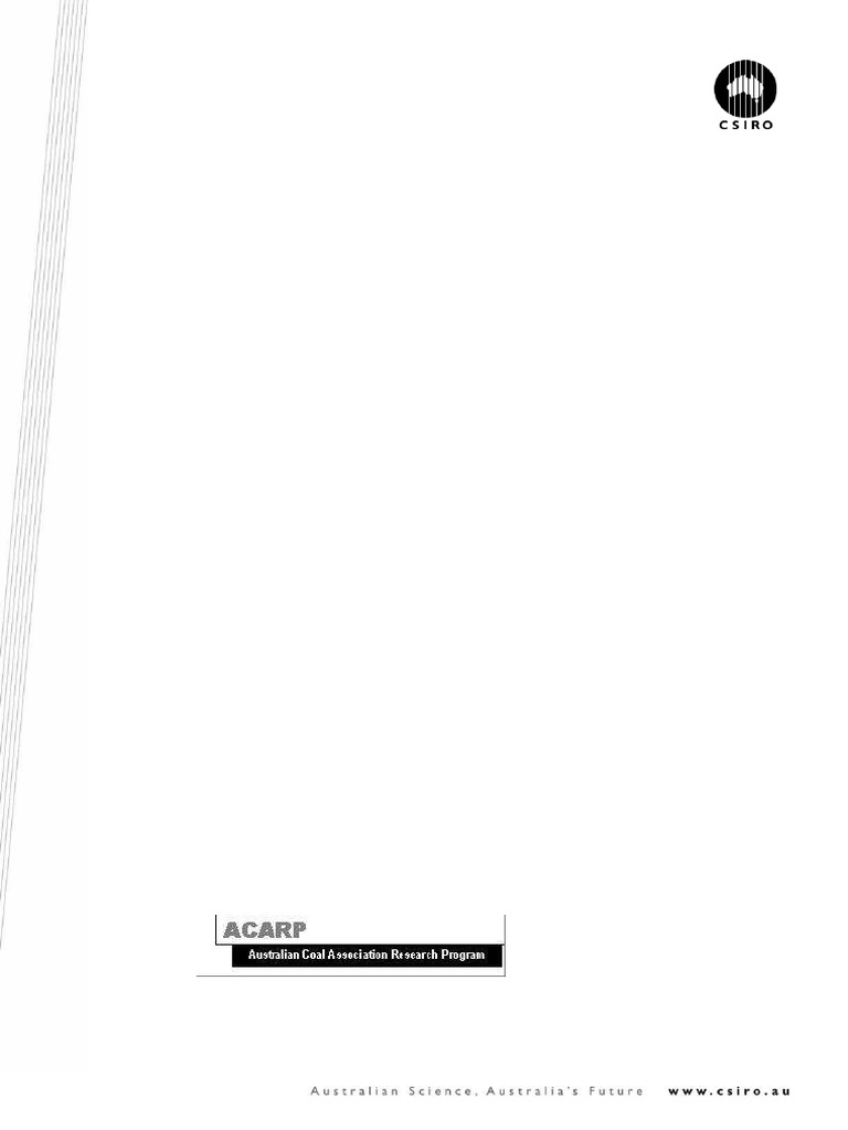 ACARP Project C15037 Tool For Rapid and | PDF